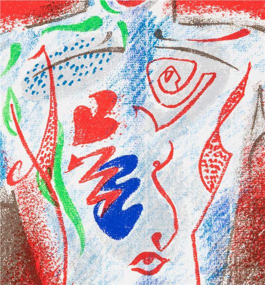 André Masson | Untitled - Figure (1972) | MutualArt