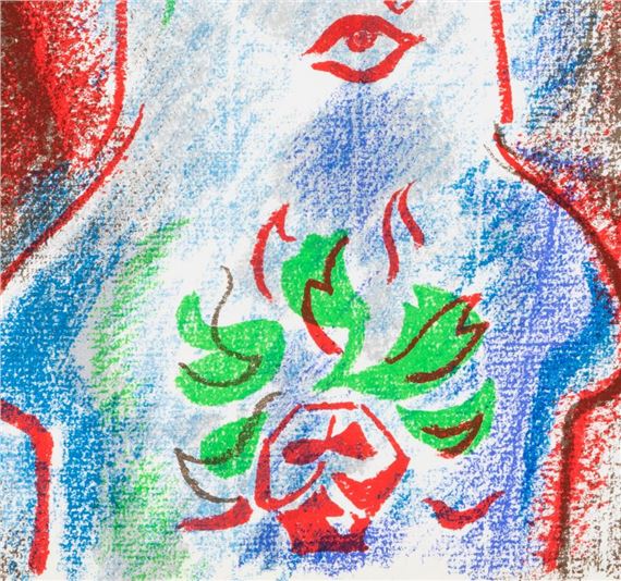 André Masson | Untitled - Figure (1972) | MutualArt