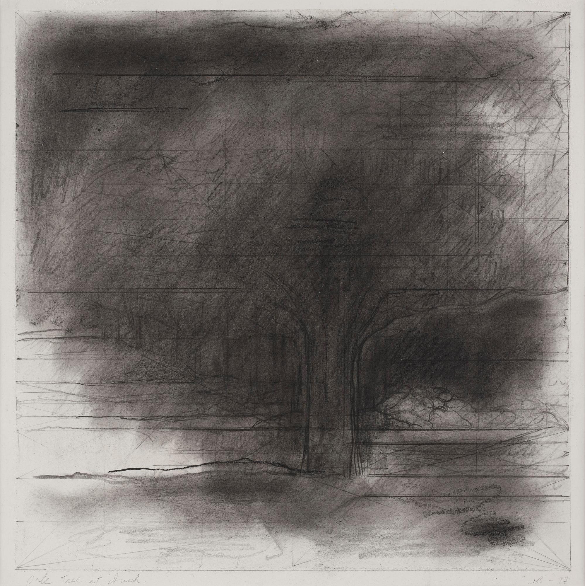 Jake Berthot | Jake Berthot, Oak Tree at Dusk (97) | MutualArt
