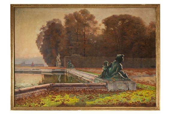 Paul Louis Bouchard | Jardin de Versailles (1853) | MutualArt