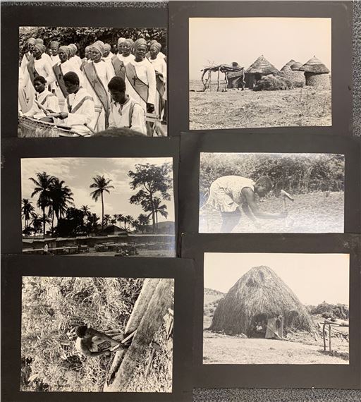 Elizabeth Gordon | A collection of photographs mounted in black ...