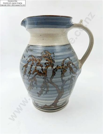Stephen Carter | Large Stephen Carter Stoneware Jug | MutualArt
