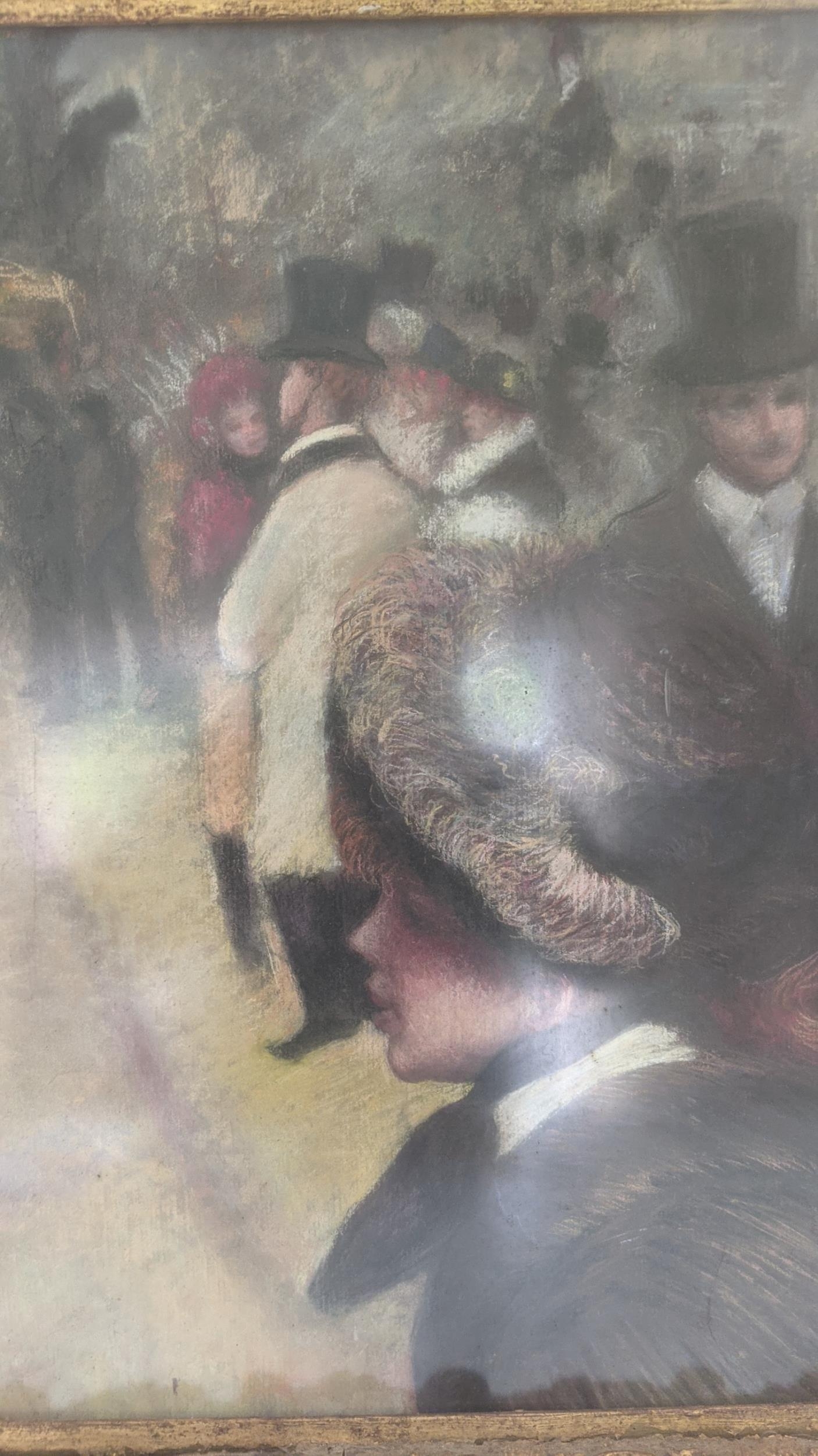 Pierre-Auguste Renoir | Auguste Renoir a pastel on paper depicting a ...