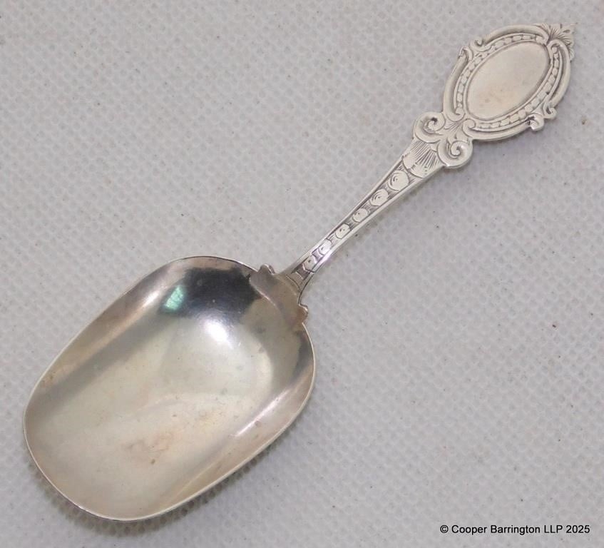 George Unite | Victorian Sterling Silver Caddy Spoon (1871) | MutualArt