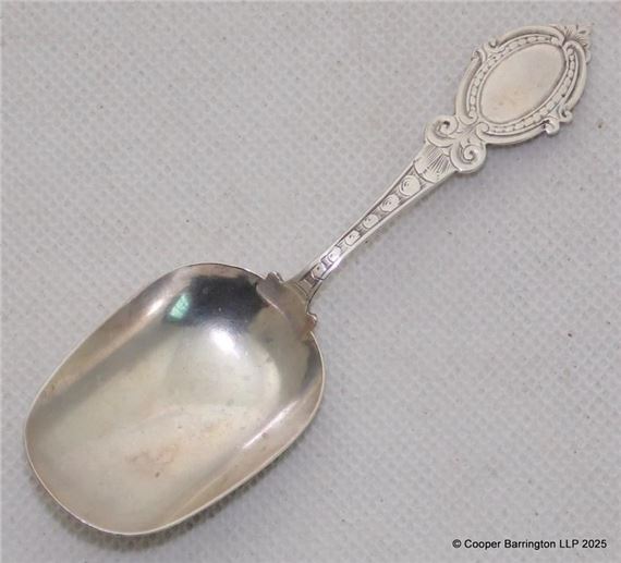 George Unite | Victorian Sterling Silver Caddy Spoon (1871) | MutualArt
