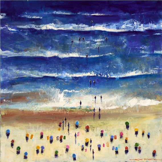 Chris Pekel | Heating Up at Bondi | MutualArt