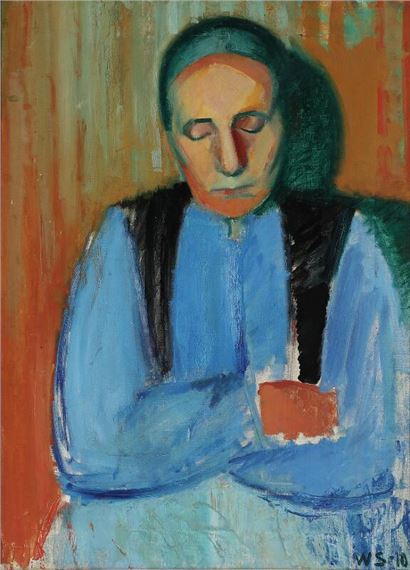 Niels William Scharff | Portrait of the mother of the artist (1910 ...