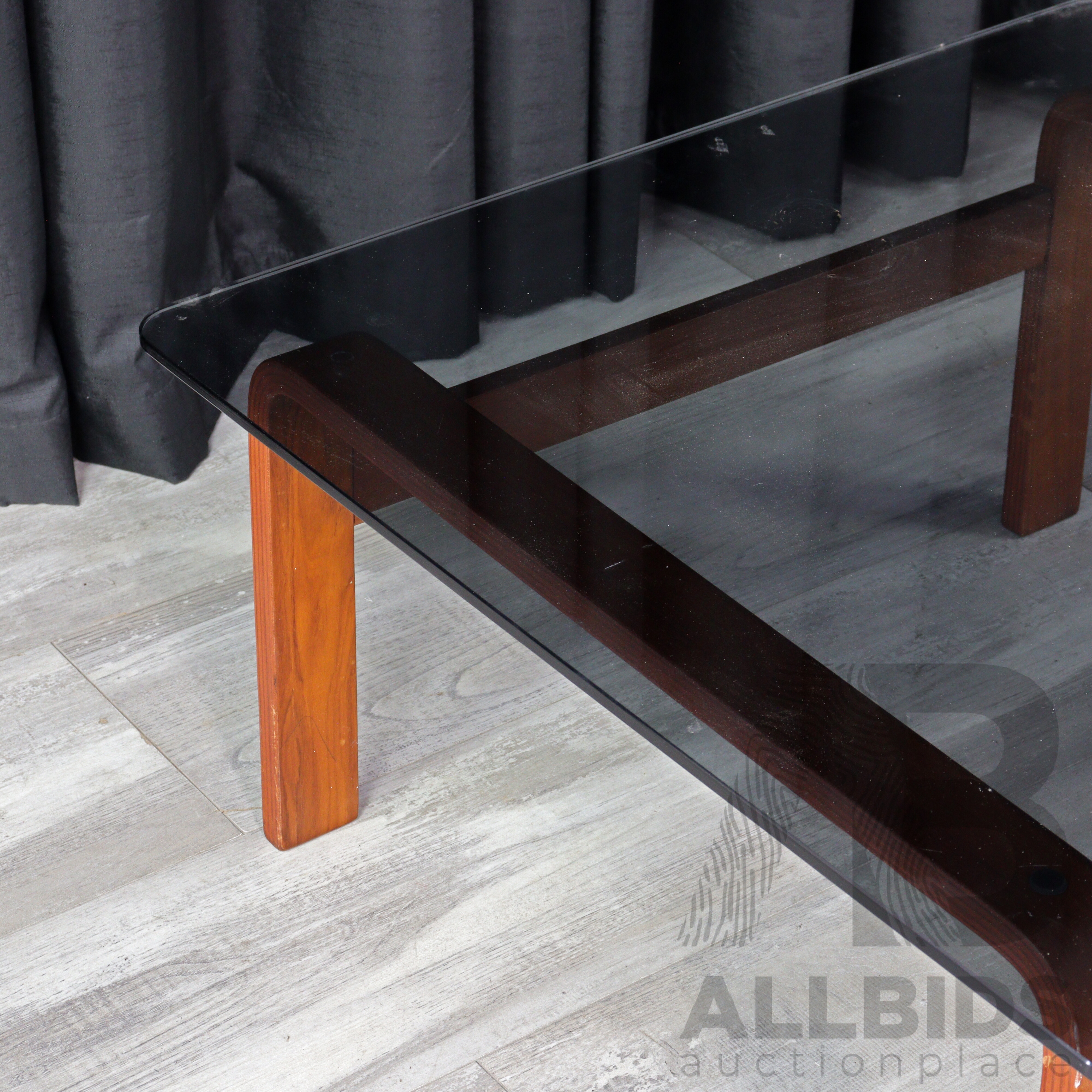 Coffee | Tessa Glass Top Coffee Table | MutualArt