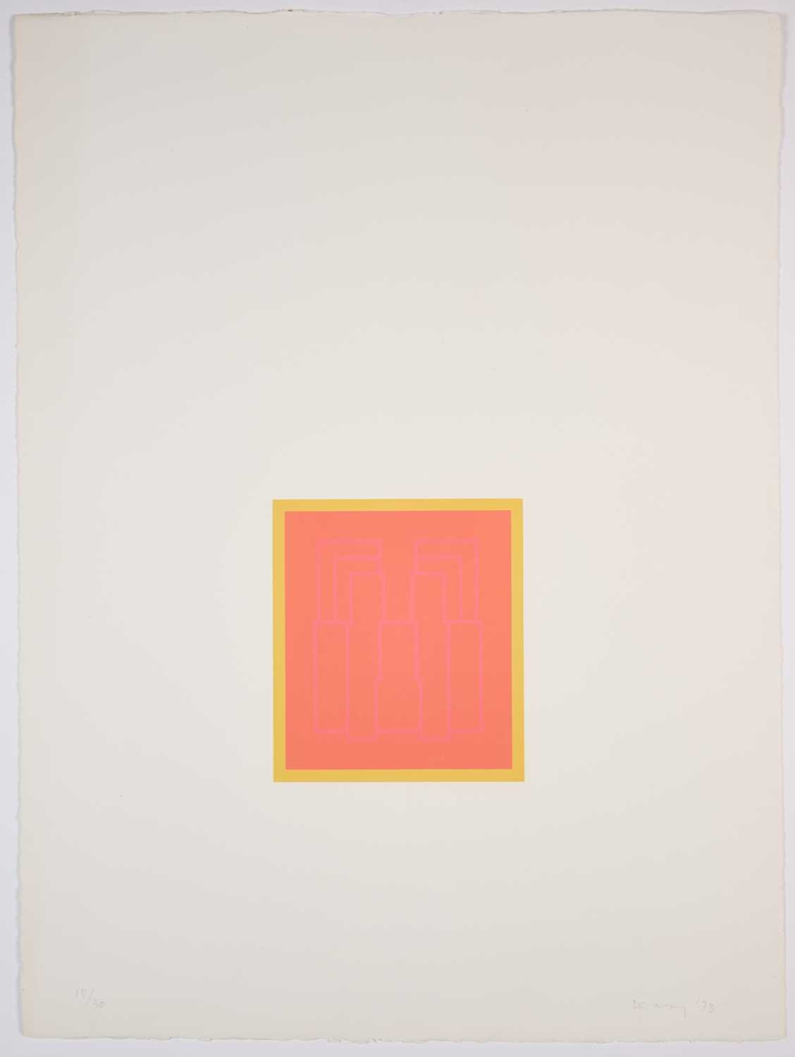 Robyn Denny | each signed and dated Denny '73 lower right; numbered 18/ ...