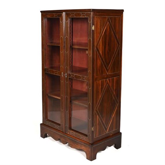 LOUIS | LOUIS XIV HIGH-PROFILE WINDOW in satin veneer with geometric ...