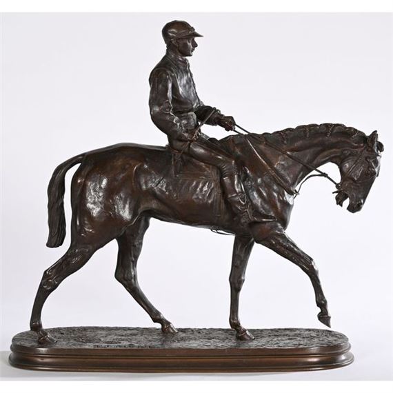 Pierre-Jules Mene | MENE Pierre-Jules (1810-1879). The jockey on his ...