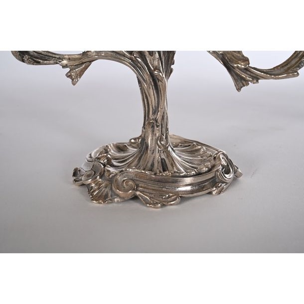 Guido Silvestri | PAIR OF TABLE BOLTS IN THE GOUT LOUIS XV in solid ...