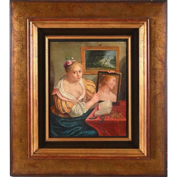 French School, 18th Century | 18th century FRENCH SCHOOL. Vanity. Oil on copper. 25x20 W - Lot ...