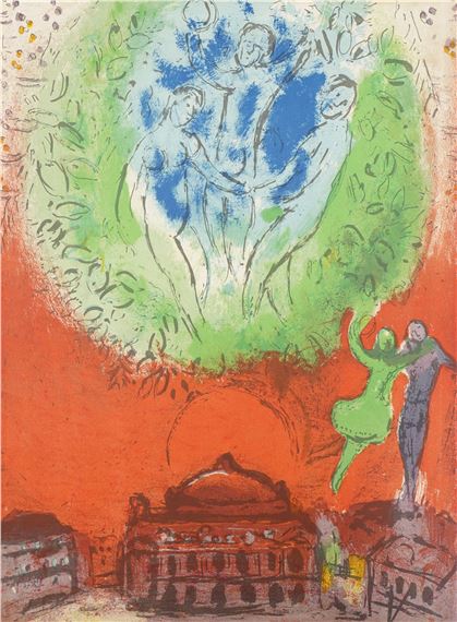 Marc Chagall | L'Opéra | MutualArt