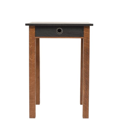 Jim Sadler | Ebonised and oak side table | MutualArt