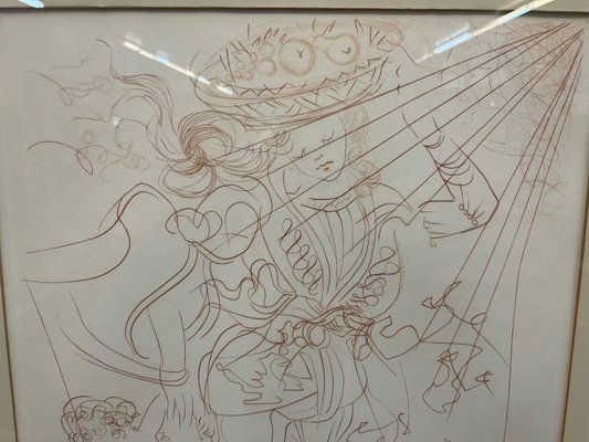 Salvador Dalí | Salvador Dali Cherubs Etching | MutualArt