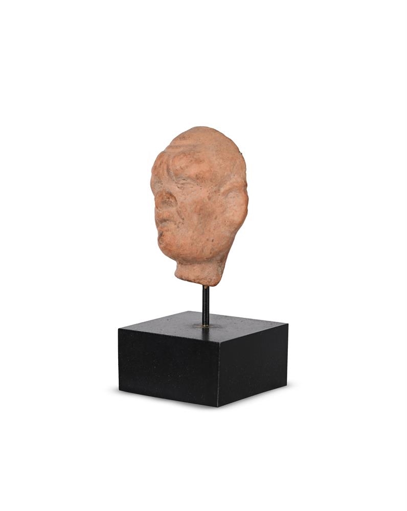 Louis Gabriel | A GREEK TERRACOTTA HEAD OF A FROWNING MAN, SMYRNA, C ...