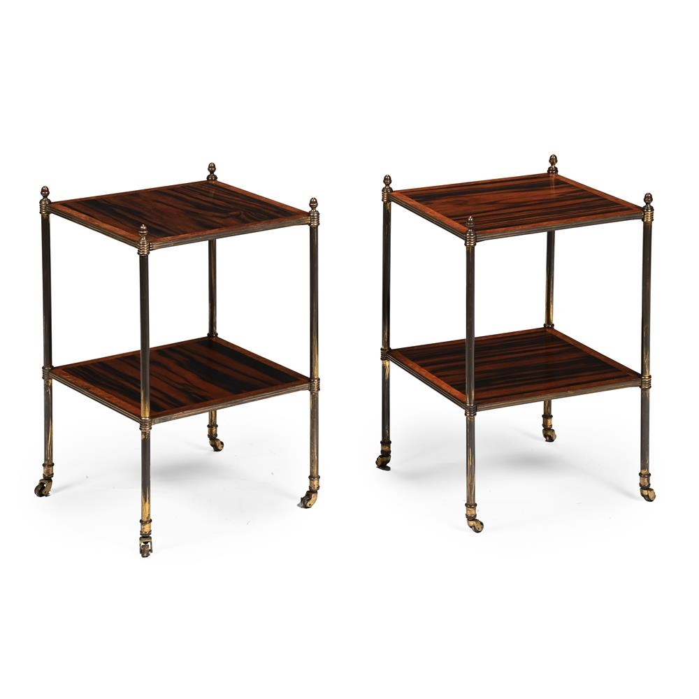 Fowler | Y A PAIR OF COROMANDEL AND GILT BRASS ETAGERES, LATE 19TH OR ...