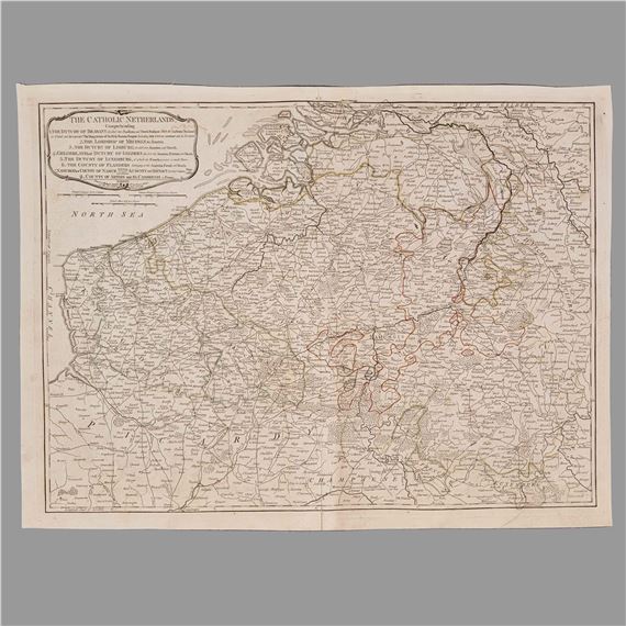 Robert Sayer | The Catholic Netherlands (1788) | MutualArt