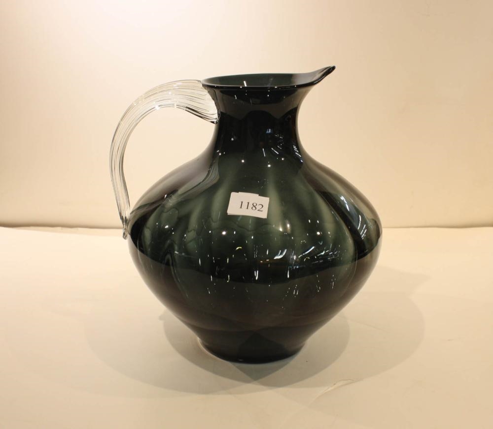 Winslow Anderson | WINSLOW ANDERSON BLENKO GLASS PITCHER | MutualArt