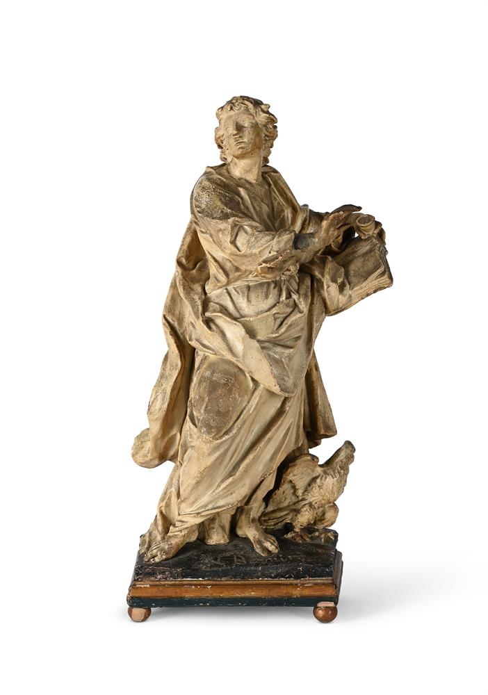 Gian Lorenzo Bernini | AN ITALIAN PAINTED STUCCO FIGURE OF SAINT JOHN ...