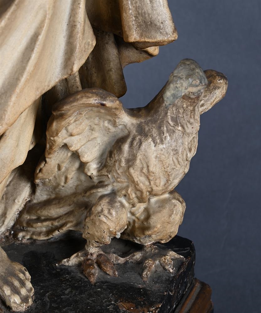 Gian Lorenzo Bernini | AN ITALIAN PAINTED STUCCO FIGURE OF SAINT JOHN ...