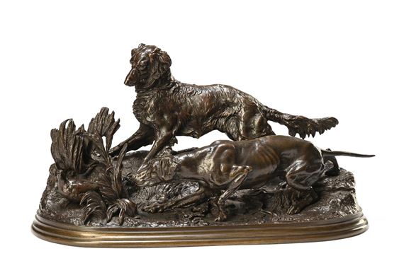 Pierre-Jules Mene | PIERRE-JULES MÊNE (1810-1879), AN ANIMALIER BRONZE ...