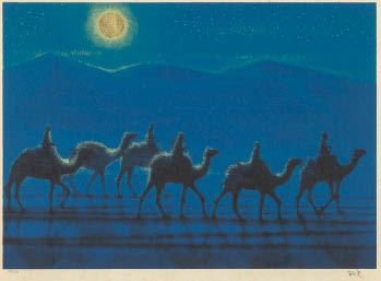 Ikuo Hirayama | Dunhuang moonlight from TWO WORKS ON DUNHUANG (1988 ...
