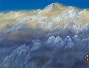 Horin Fukuoji | Morning in Himaraya | MutualArt