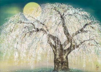 Keigo Kimura | Spring evening at Hirosaki castle | MutualArt