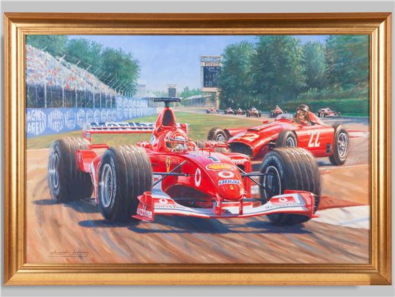 Michael Schumacher | Stuart Booth Michael Schumacher and parade of ...