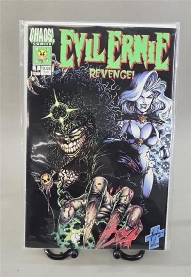 Comics | 1994 Rare Chaos! Comics Evil Ernie Revenge (1994) | MutualArt