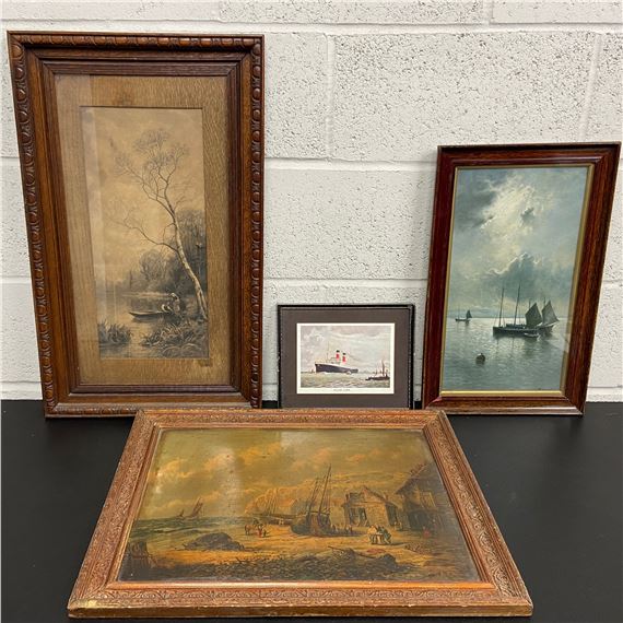 James Walter Gozzard | A collection of four shipping and maritime ...