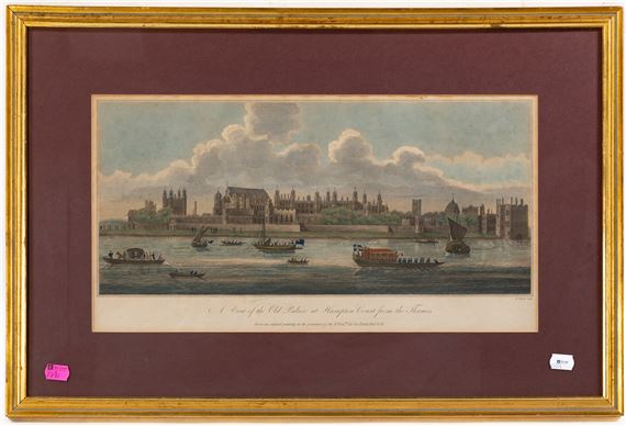 James Basire | A View of the Old Palace at Hampton Court from the ...
