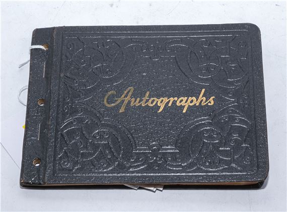 Howell | s Autograph Book (Circa 1950s) | MutualArt