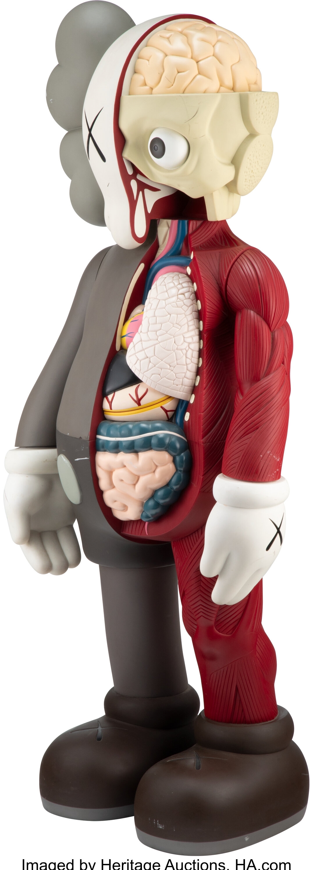 KAWS | 4FT Dissected Companion (Brown) (2009) | MutualArt