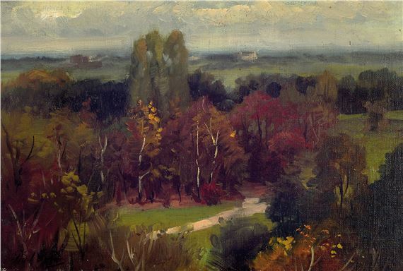 Paul Weber | Am Seeufer (1900) | MutualArt