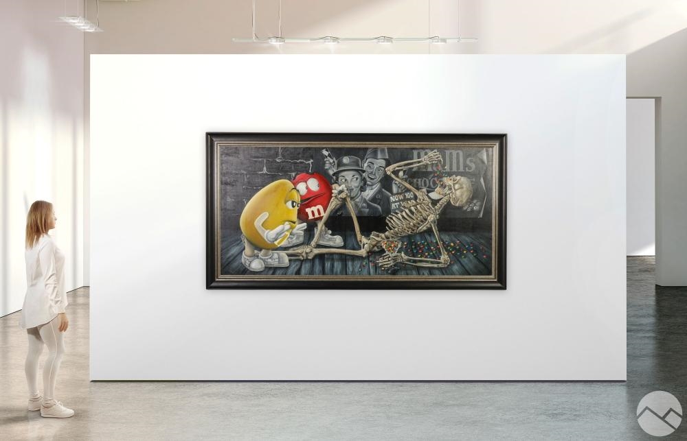 Mexican School, 20th Century | Macabre Death By M&Ms | MutualArt