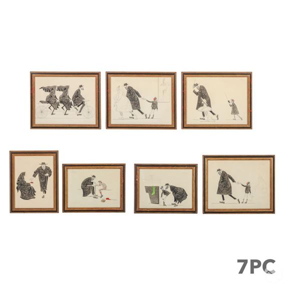 J. Herr | Figural Judaica-themed | MutualArt