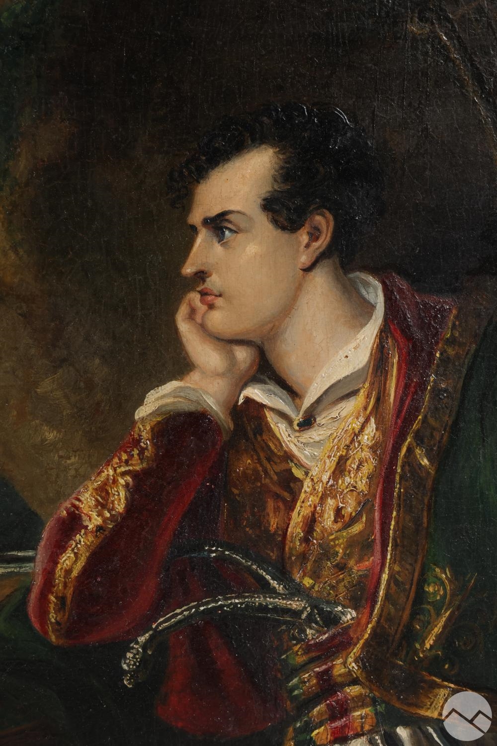 Richard Westall | Portrait of Lord George Byron | MutualArt
