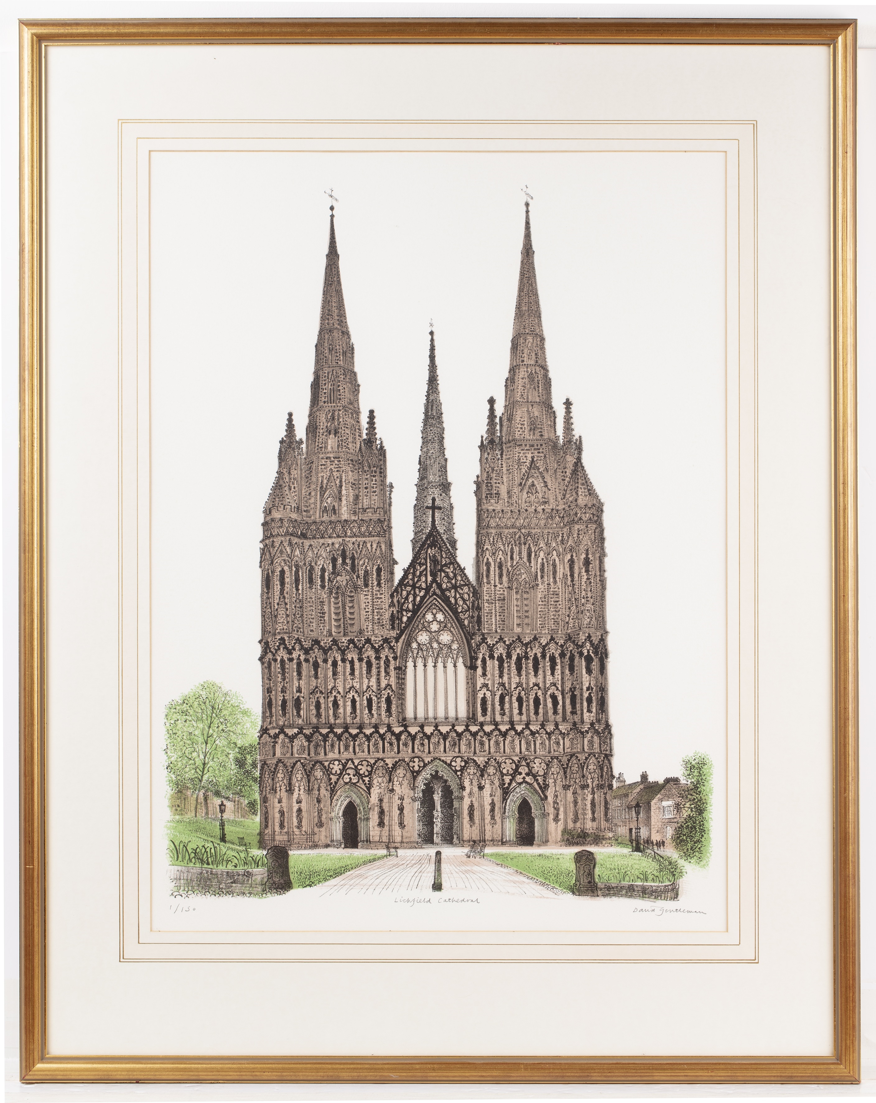 David Gentleman | Lichfield Cathedral | MutualArt