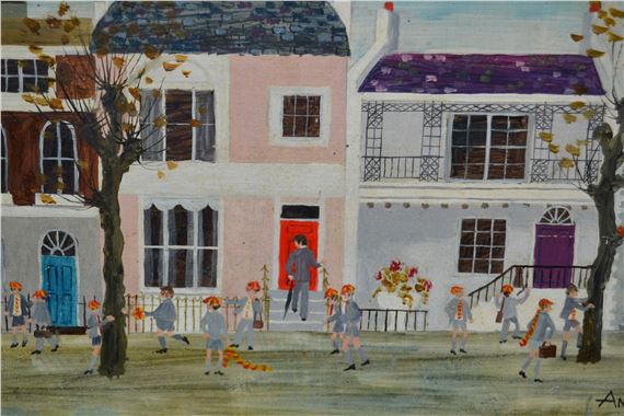 Angela Fielder | Angela Fielder 20th Century oil on board (20th Century ...