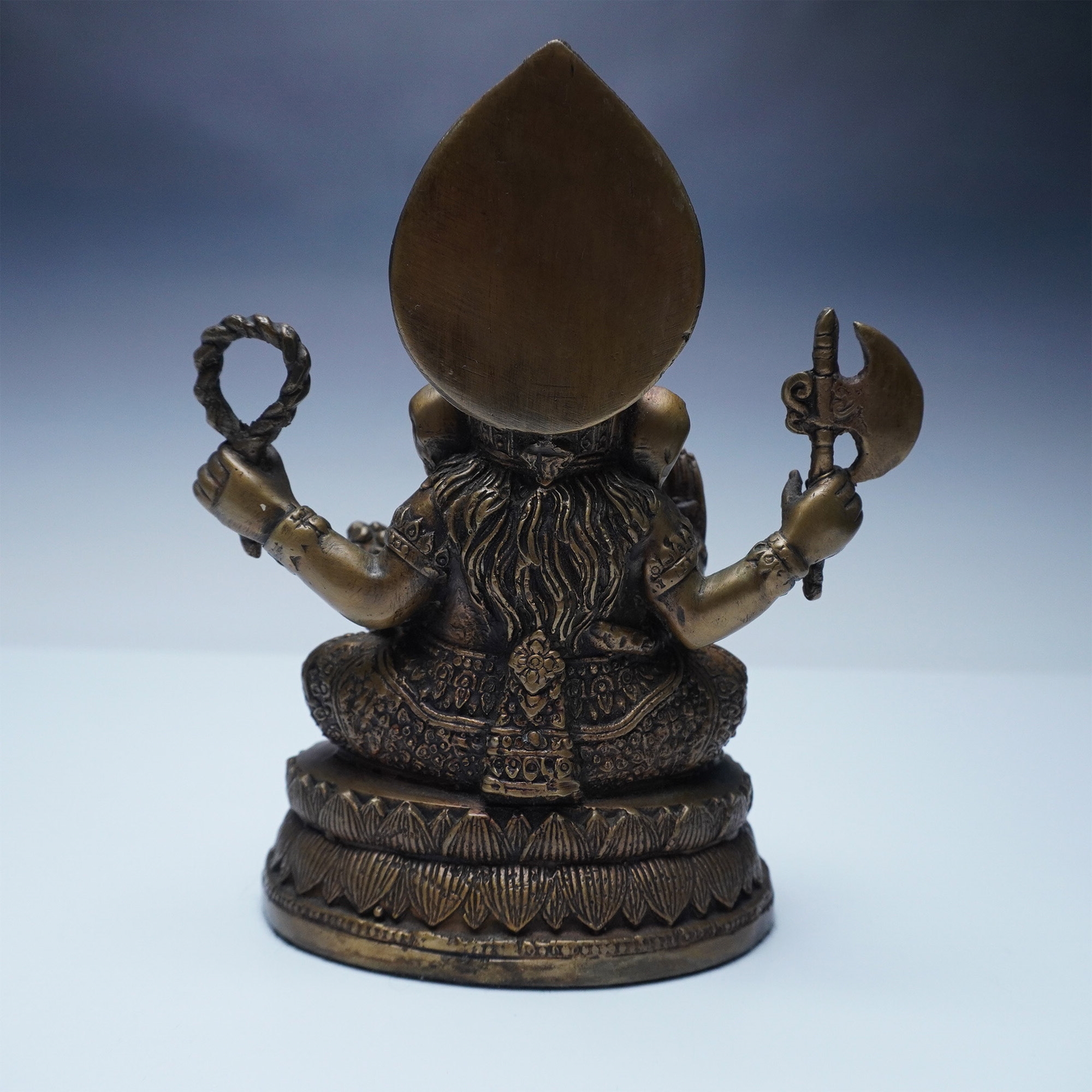 Ganesha | Bronze Ganesha Statue, Ornate Multi-Armed Form (20th Century ...