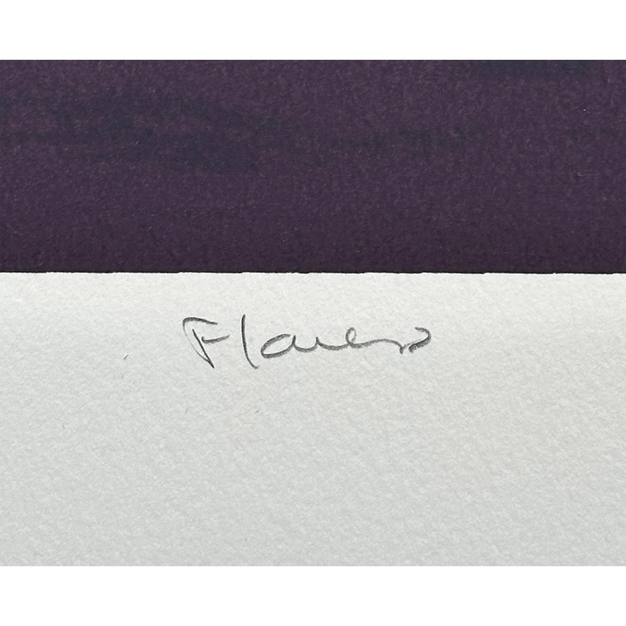 Bill Sullivan | Serigraph titled Flowers | MutualArt