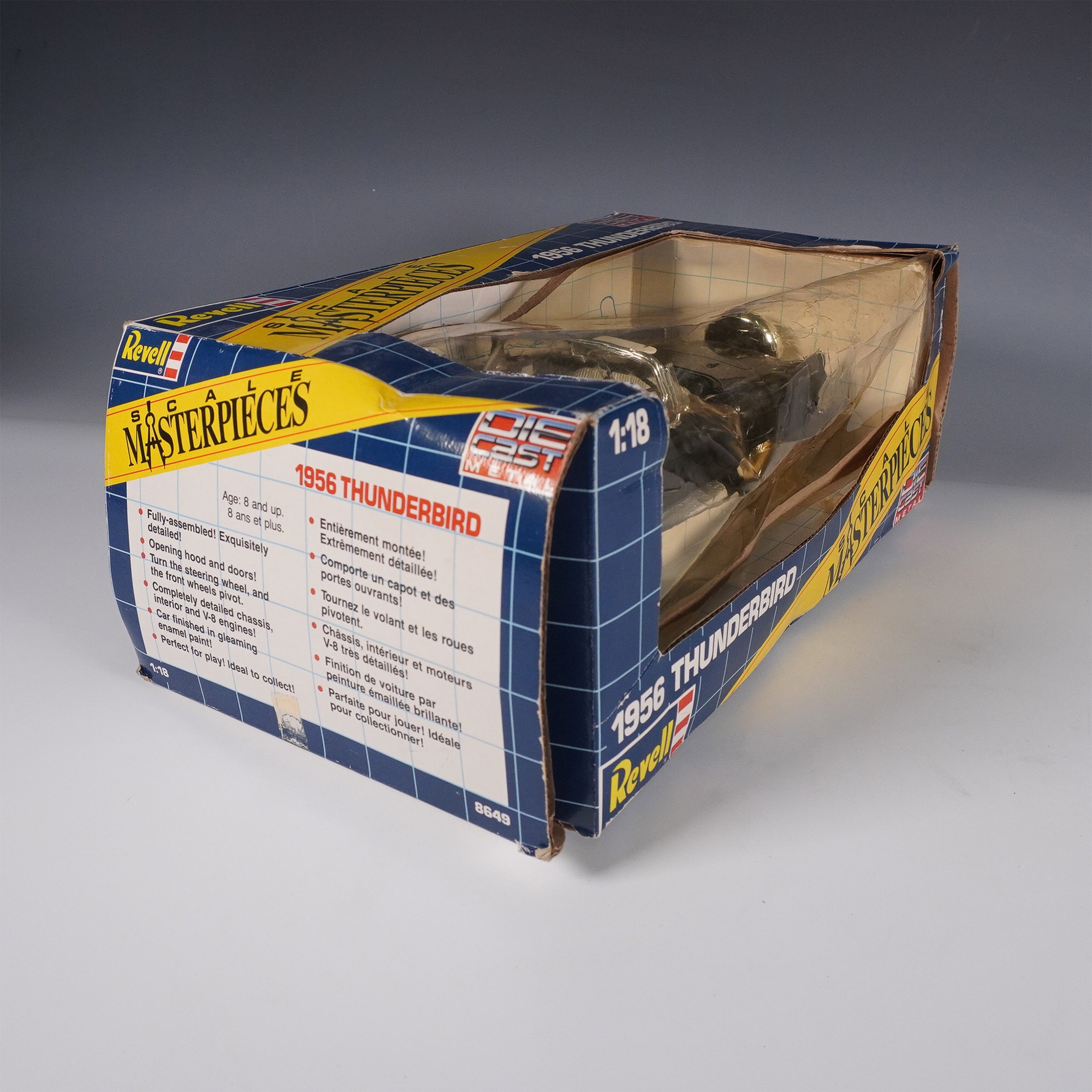 Front | Revell 1956 Thunderbird Scale Masterpieces Die-Cast Model Car ...