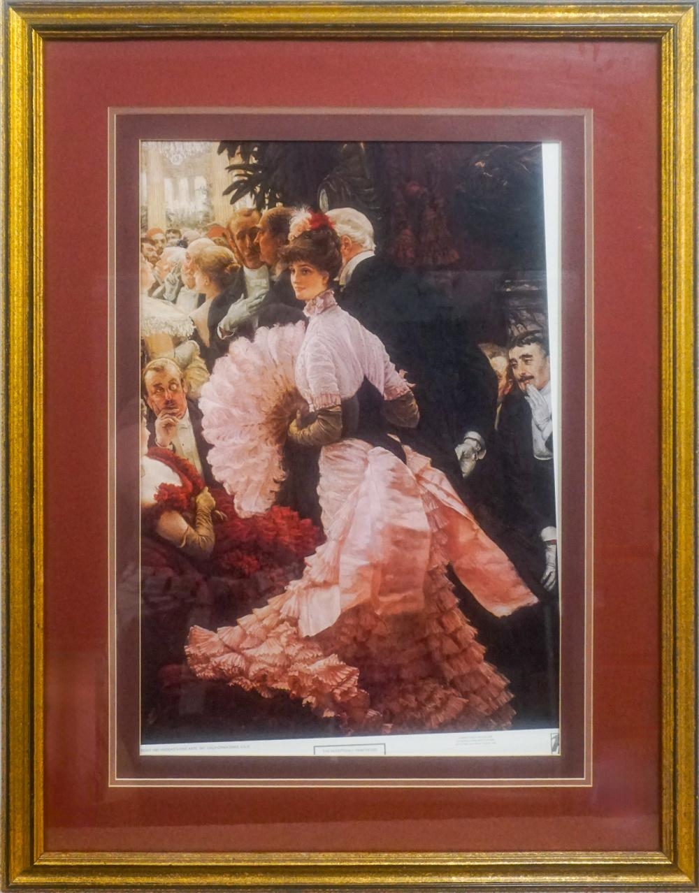 James Jacques Joseph Tissot | The Reception | MutualArt