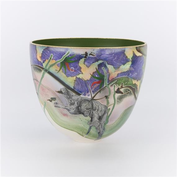 Patrick Dragon | Patrick Dragon Art Pottery Studio Ceramic Vase (21st ...