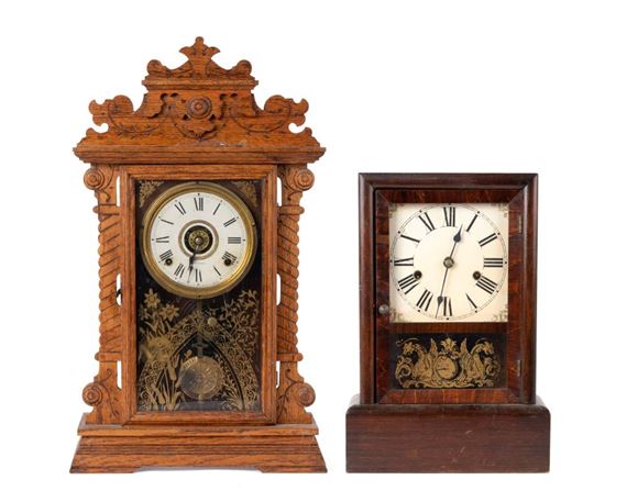 American School, 20th Century | TWO SETH THOMAS MANTEL CLOCKS | MutualArt