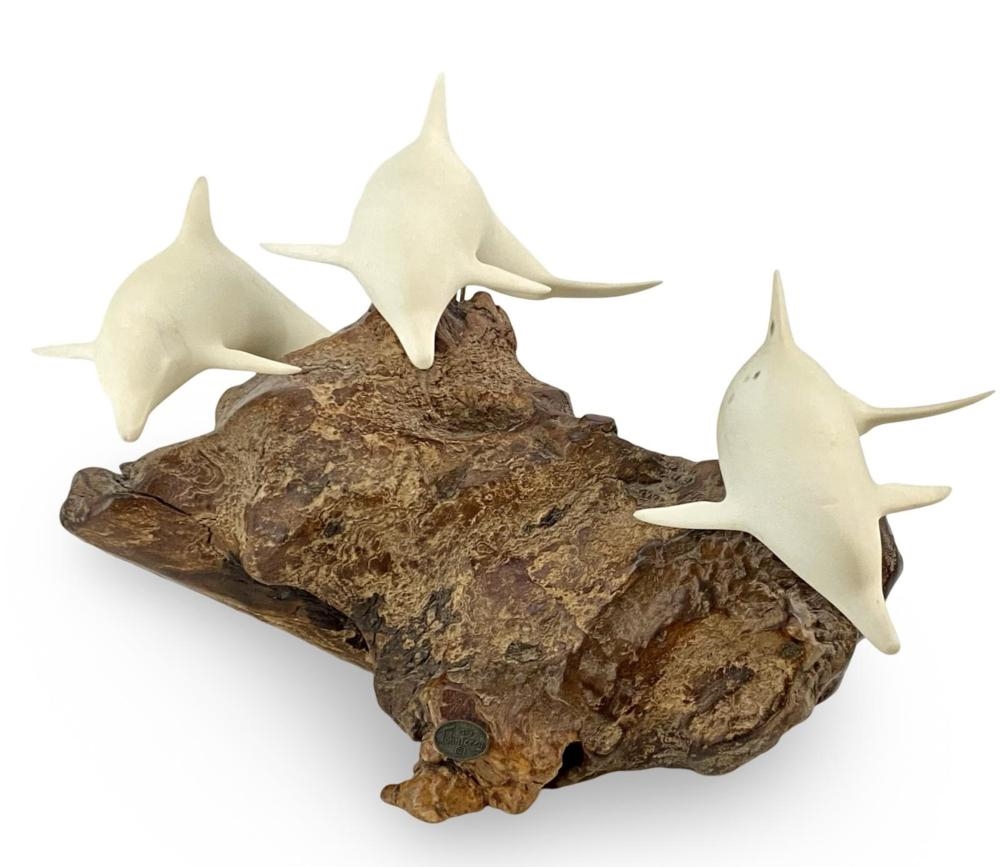 John Perry | Dolphin Pod | MutualArt