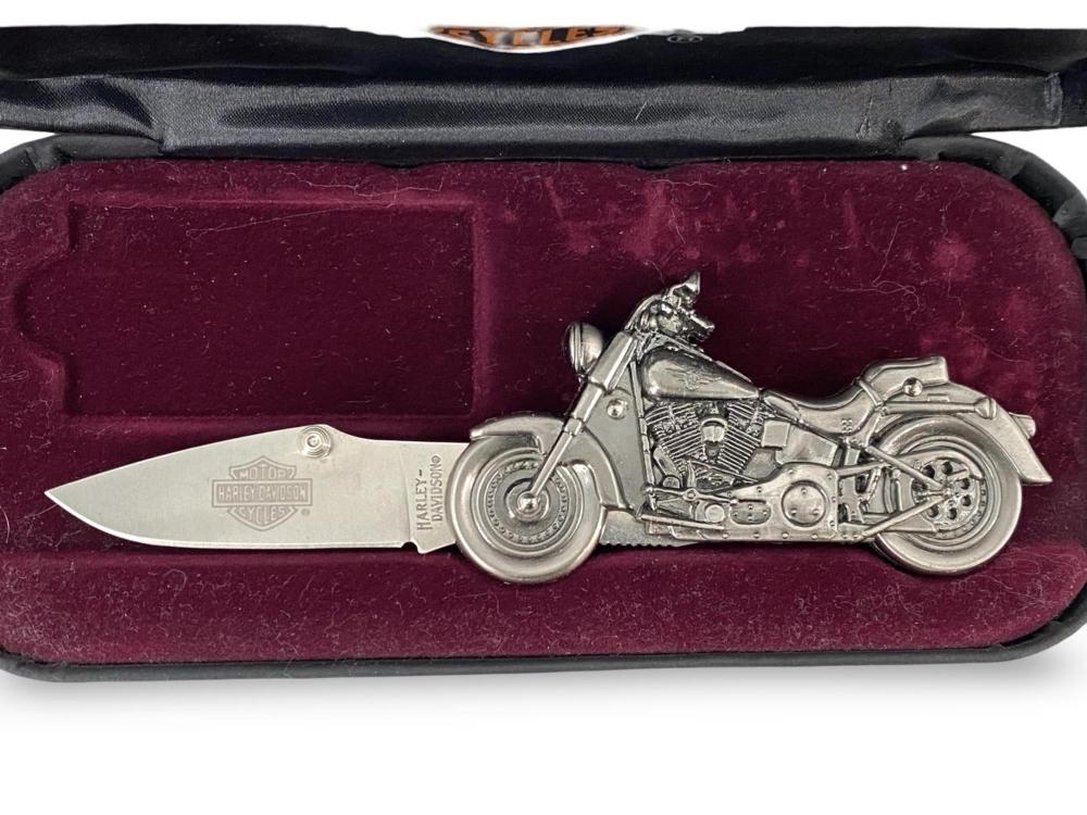 Harley | Harley-Davidson ‘90 Fat Boy Motorbike Pocket Knife (1990 ...